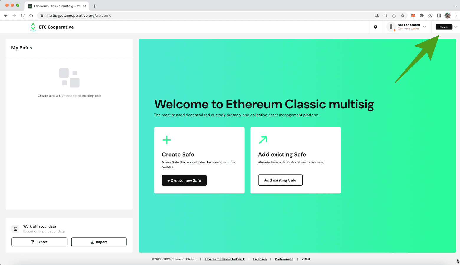 Using the Newly Redesigned Catacomb ETC Wallet - Ethereum Classic
