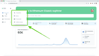 Using the New Blockscout User Interface - Ethereum Classic